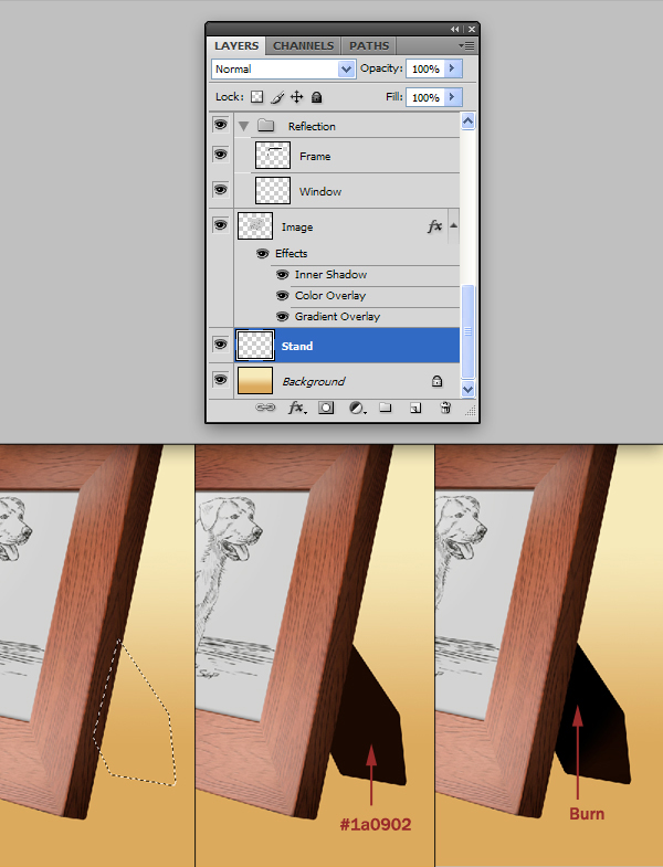 Create a Realistic Picture Frame With Photoshop