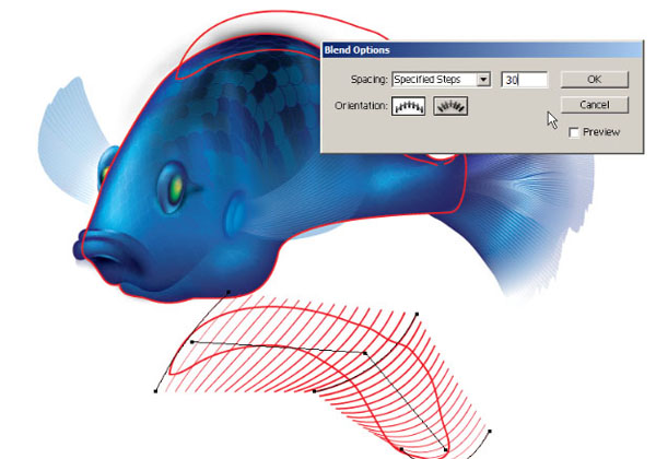 Create an Artistic Vector Fish with Layered Effects