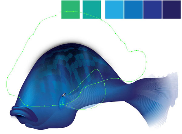 Create an Artistic Vector Fish with Layered Effects