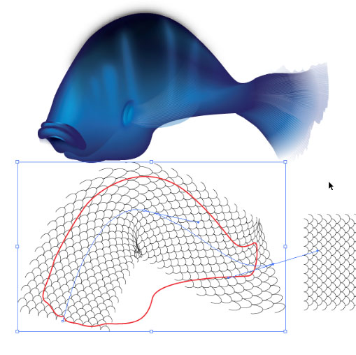 Create an Artistic Vector Fish with Layered Effects