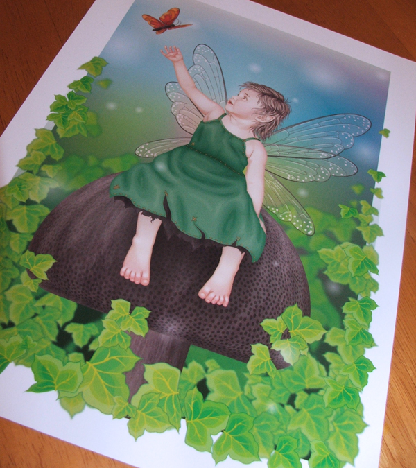 Create a Personalized Child Fairy Print