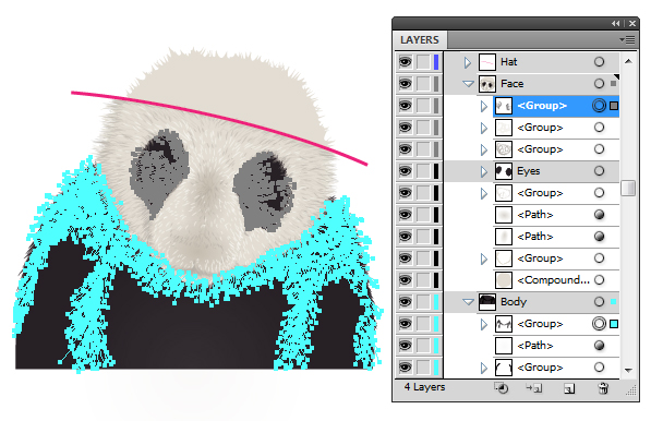 Create a Kung Fu Panda Diptych in Adobe Illustrator CS5