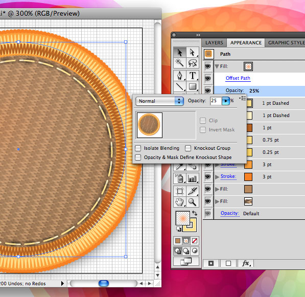Erstellen Sie mit Adobe Illustrator einen gestickten Patch-Stil