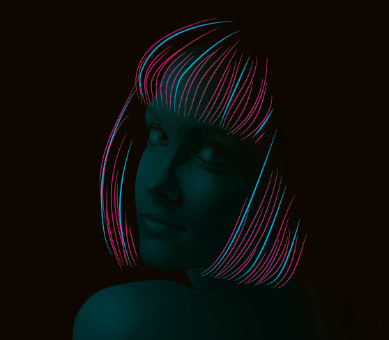 Create a Beautiful Retro Futurism Portrait
